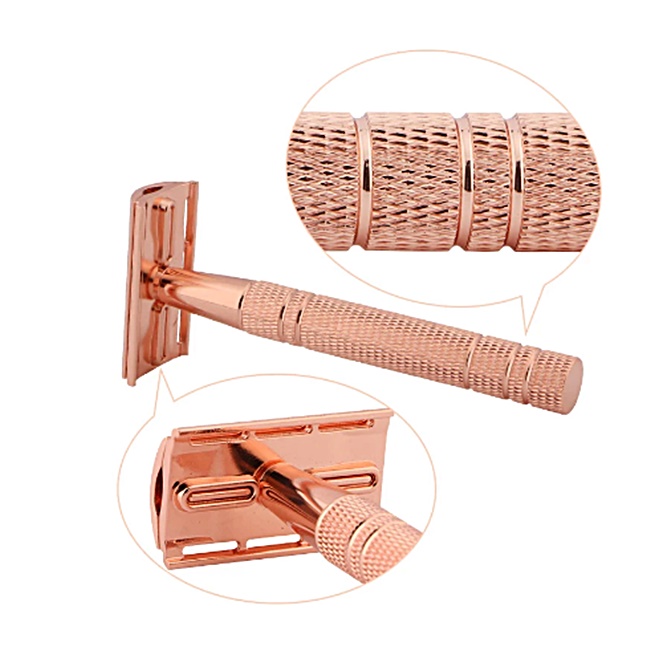 Double edge safety razor for women