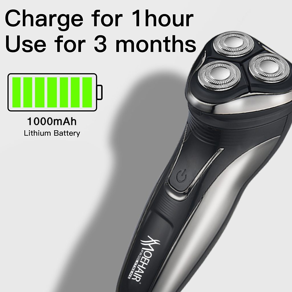 Multi-function electric shaver for men