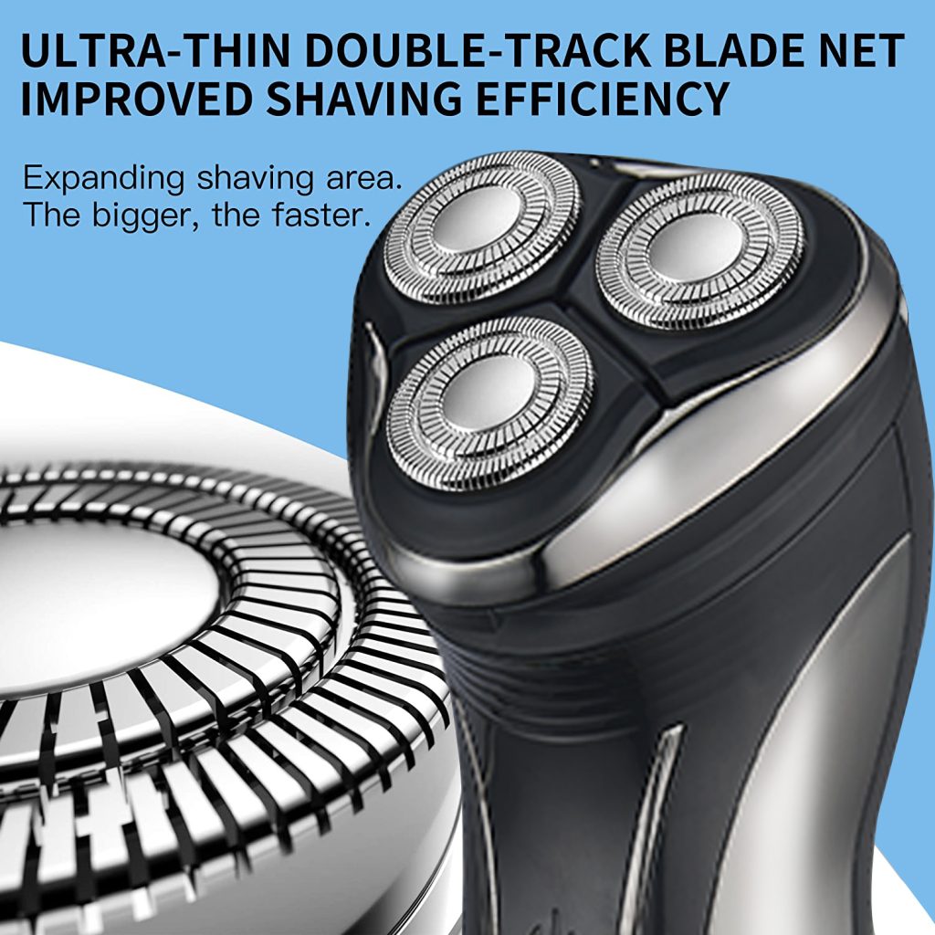 Multi-function electric shaver for men