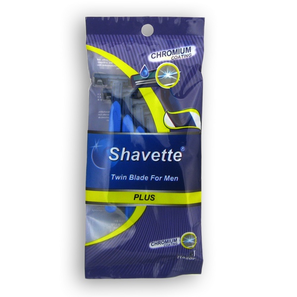 Private label double blades disposable bikini razors